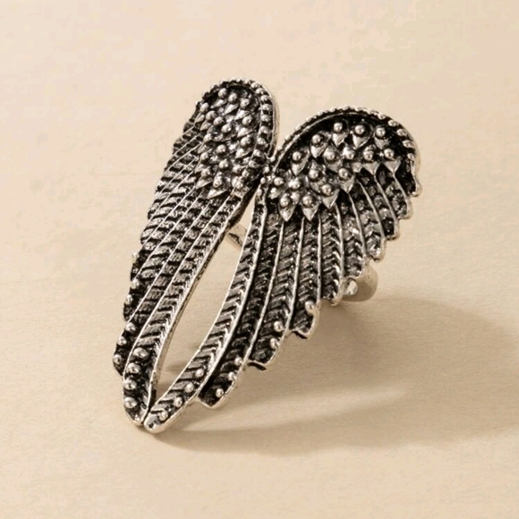 Jewelry | 5 For 25 Angel Wings Ring | Poshmark